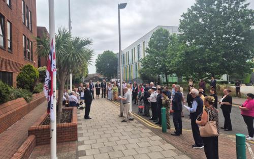 Raising the Flag ahead of Armed Forces Day | Thurrock Council